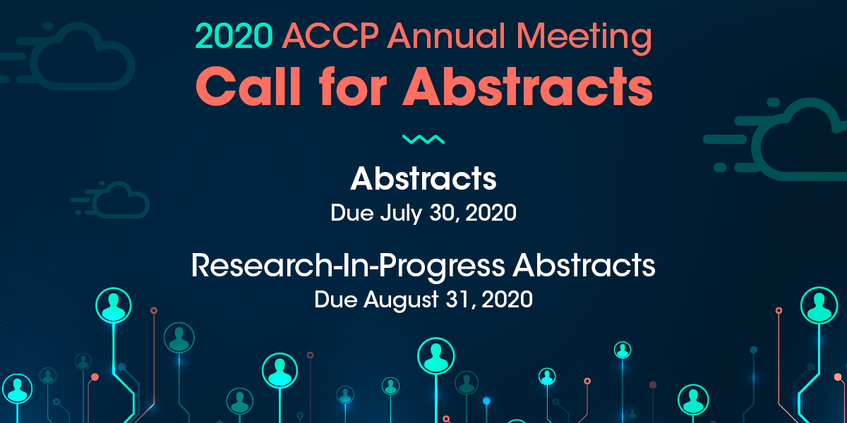 ACCP - ACCP Report - Annual Meeting Poster Presentations Will be Virtual