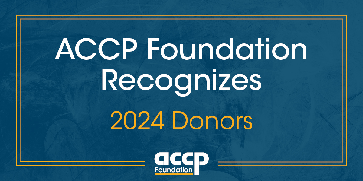 ACCP - American College of Clinical Pharmacy