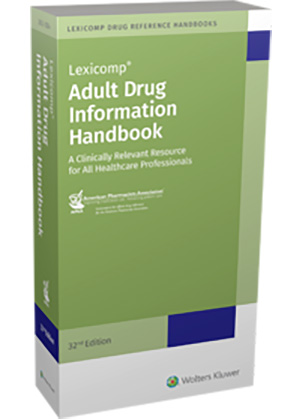 ACCP - Store - Adult Drug Information Handbook, 32nd Edition