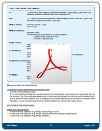 ACCP - ACCP Report - Should Organized Clinical Pharmacy Promote a ...