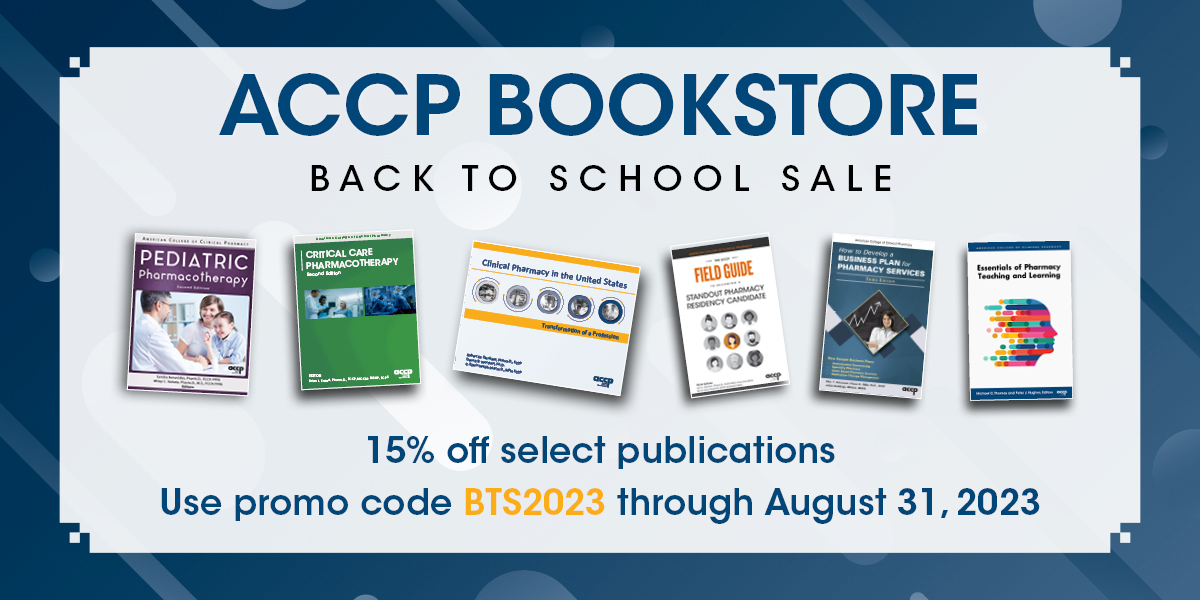 ACCP - ACCP Report - Back to School Special in the ACCP Bookstore
